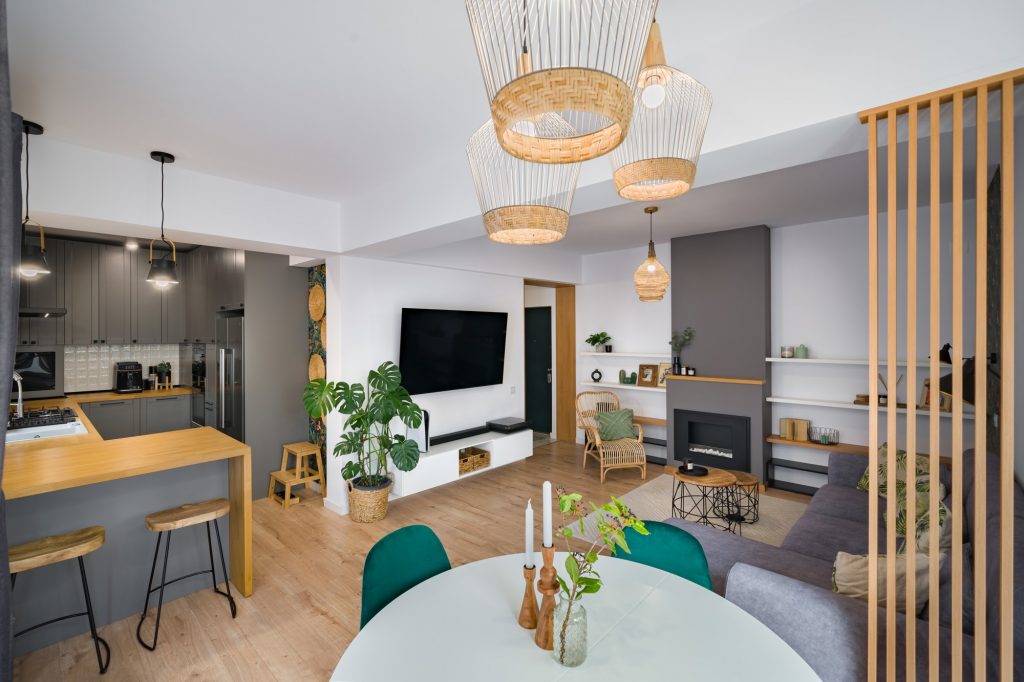 Une maison de 42m2 au sol sur trois niveaux à Bucarest