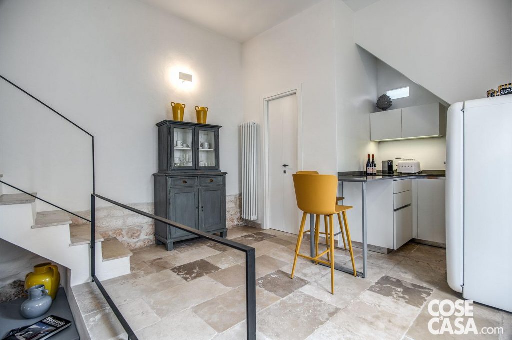 Un appartement de 60m2 comme une maison en Italie