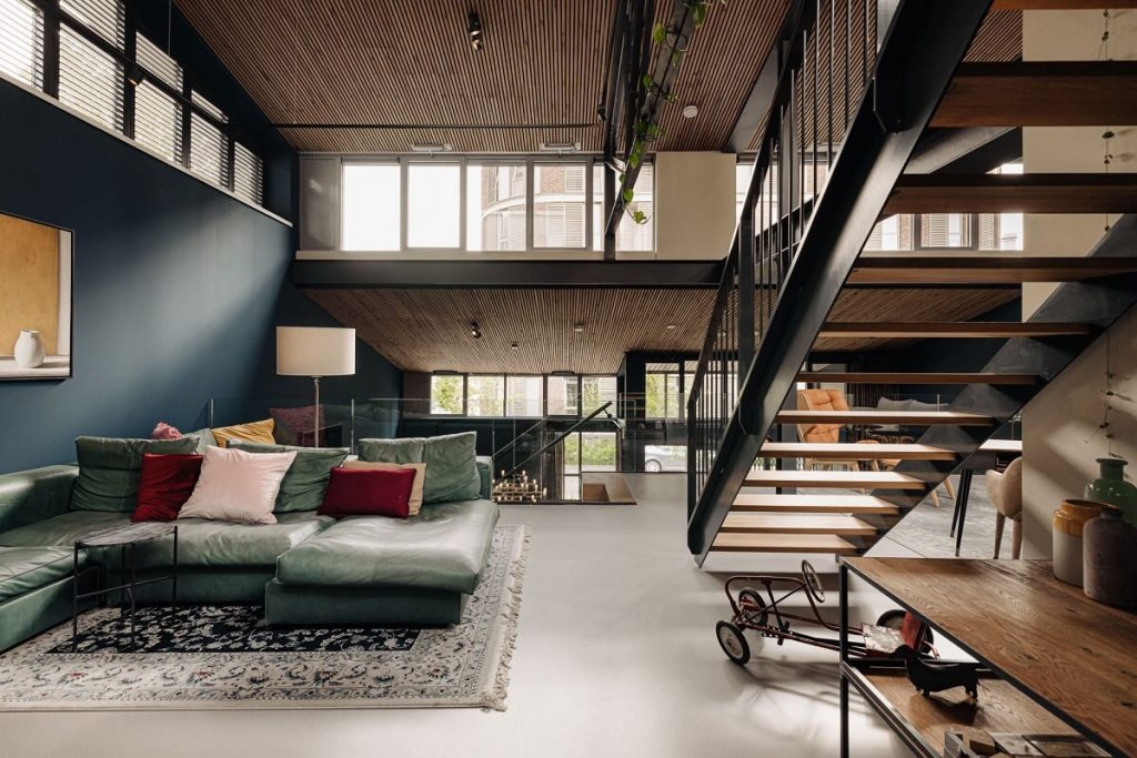 Un loft de 156m2 aux détails raffinés à Amsterdam
