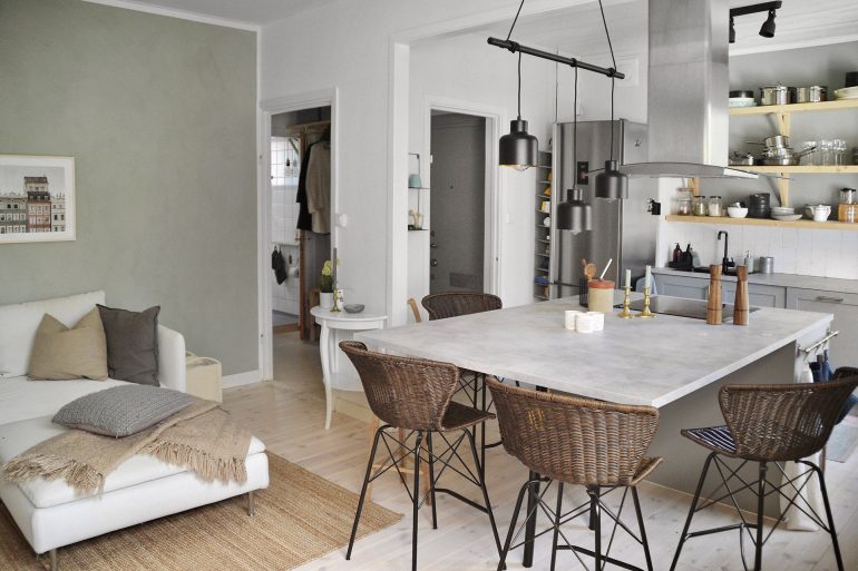 Un appartement de 46m2 comme une oasis urbaine