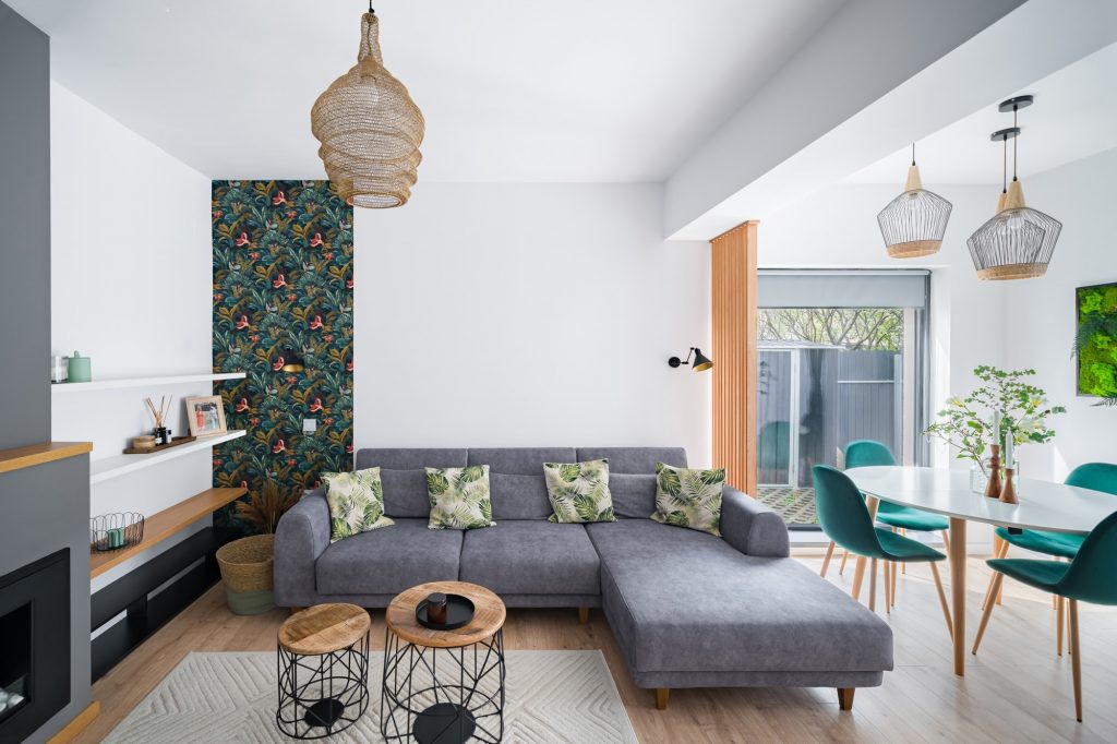 Une maison de 42m2 au sol sur trois niveaux à Bucarest