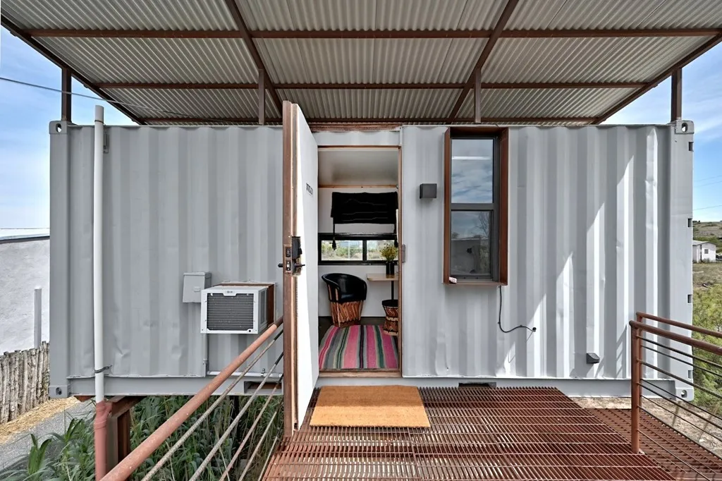La maison container de 87m2 écoresponsable d'un architecte d'intérieur