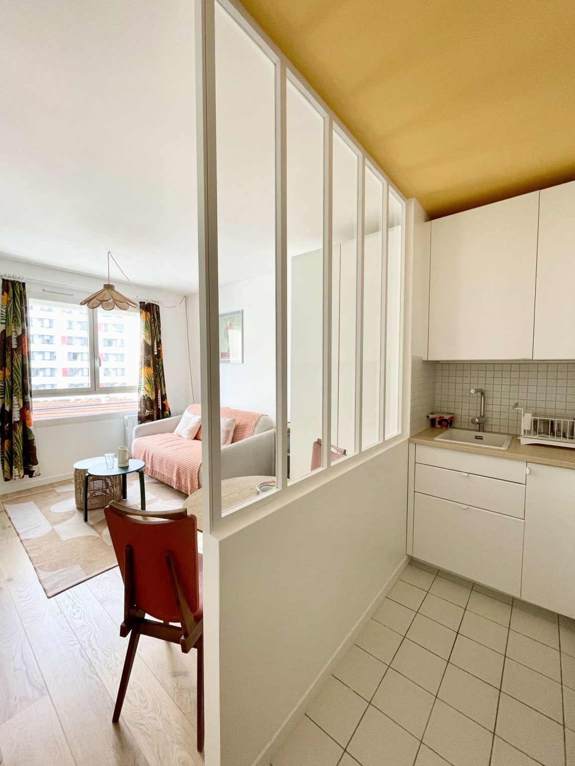 Un studio de 24m2 rénové à Paris par Happy Pog