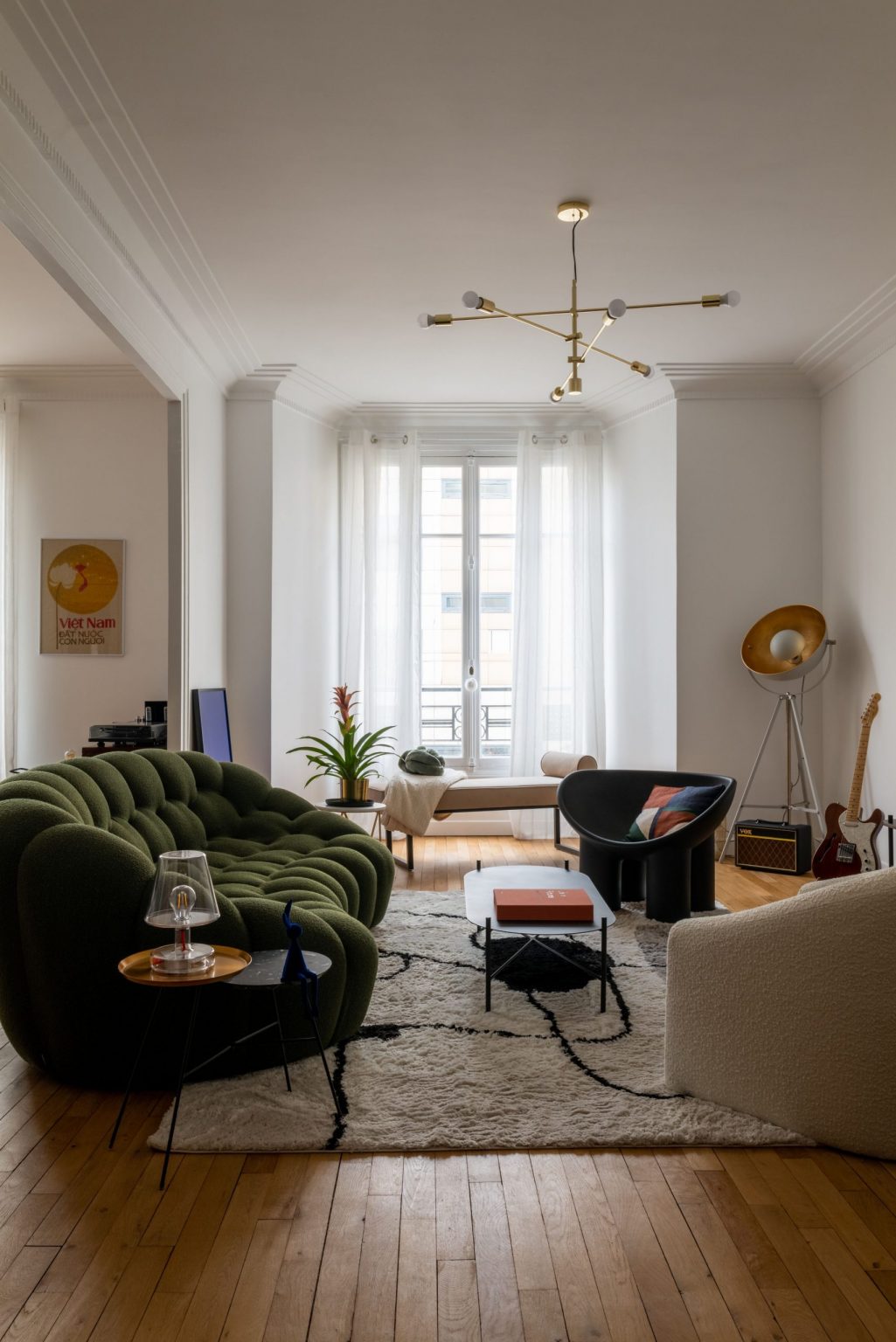 Un appartement de 125m2 à Paris rénové par le Studio Castille