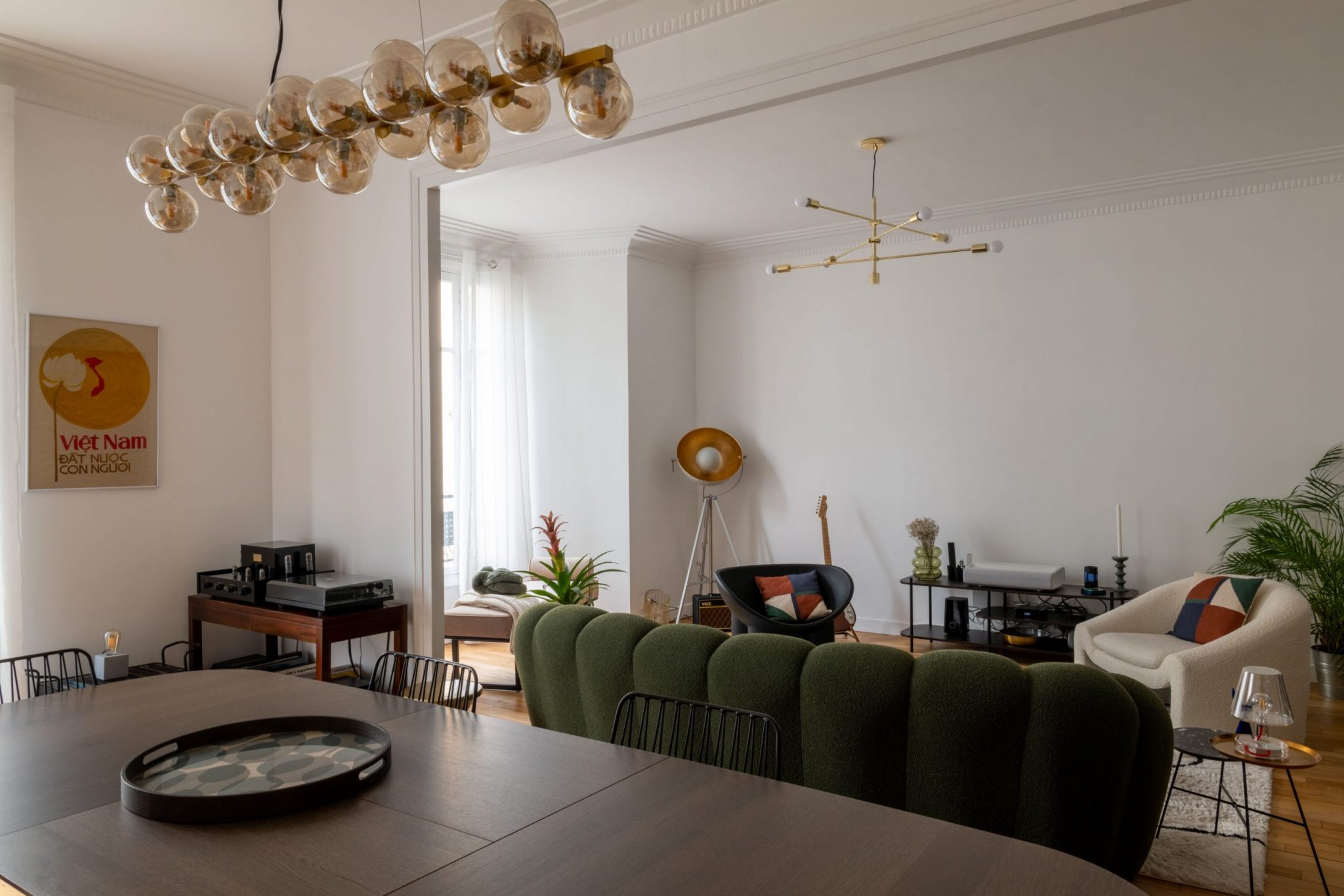 Un appartement de 125m2 à Paris rénové par le Studio Castille