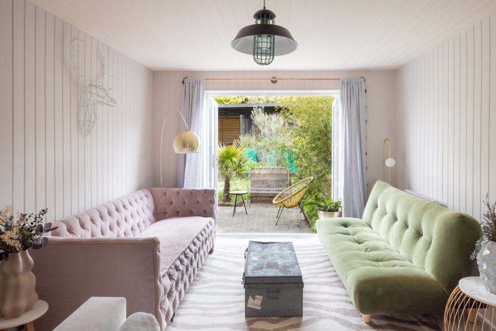 Une maison de plage à la décoration atypique à Camber Sands