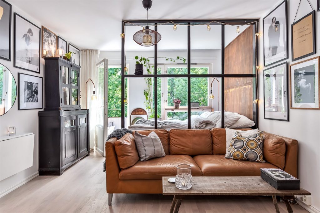 Un studio chaleureux de 29m2 comme un mini loft