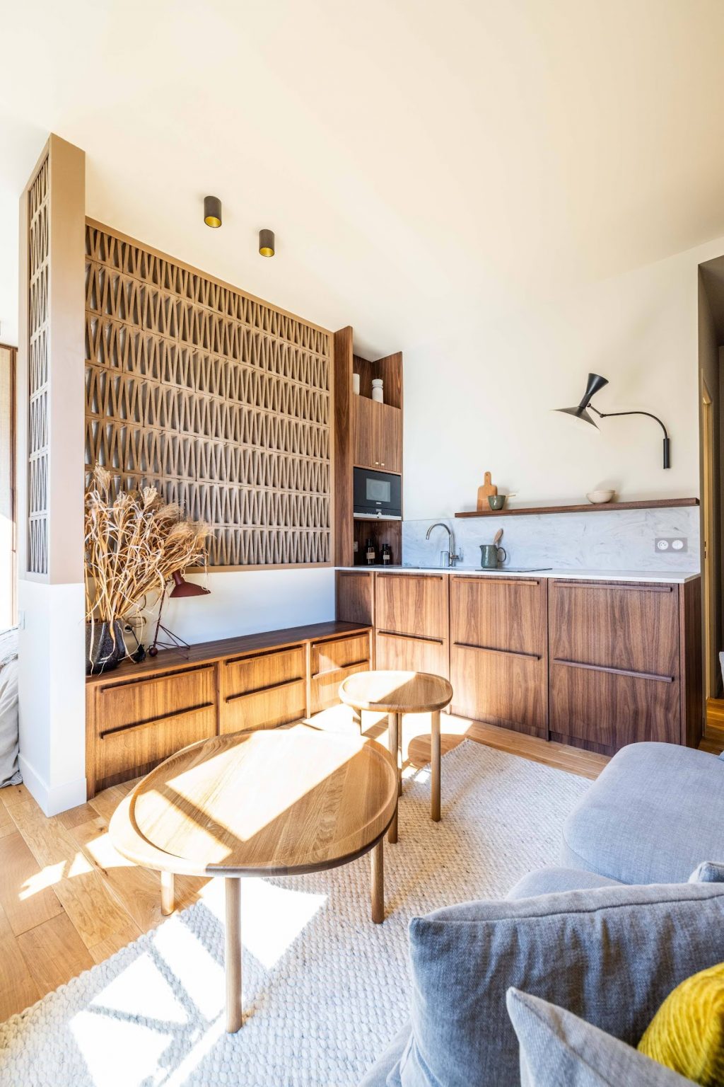 Un appartement de 23m2 à Paris au design raffiné et novateur