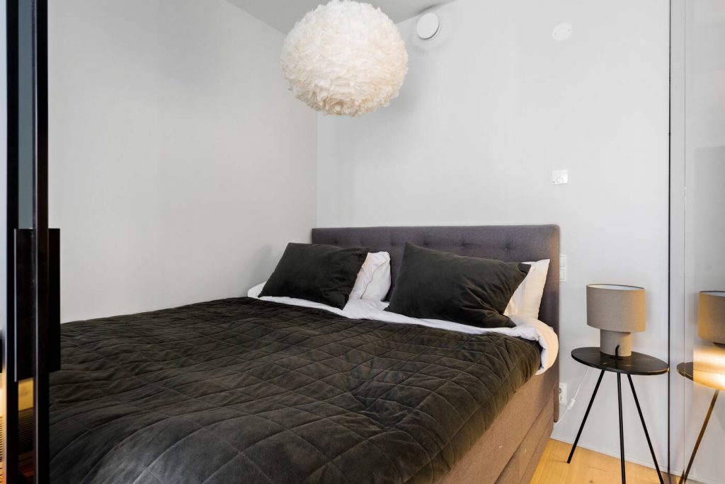 Un studio de 32m2 design et luxueux à Stockholm