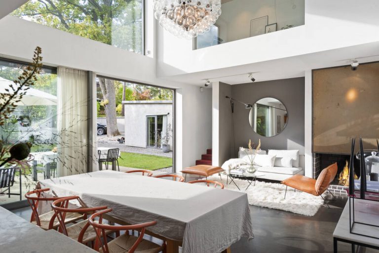 Une maison originale et contemporaine par un architecte réputé