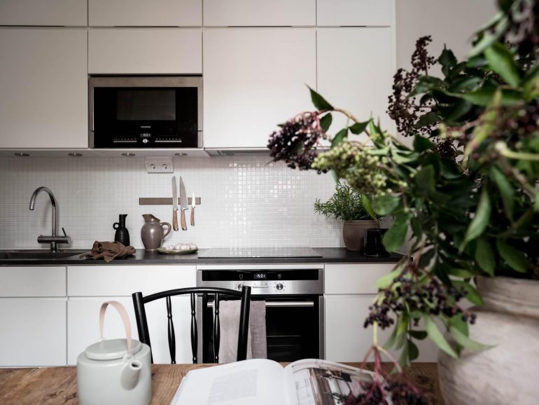 Un deux-pièces rénové de 55m2 aux douces couleurs scandinaves