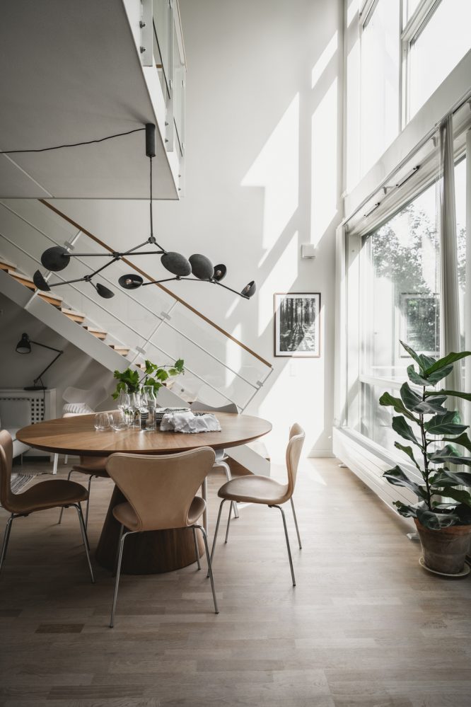 Un duplex lumineux et contemporain conçu par un architecte