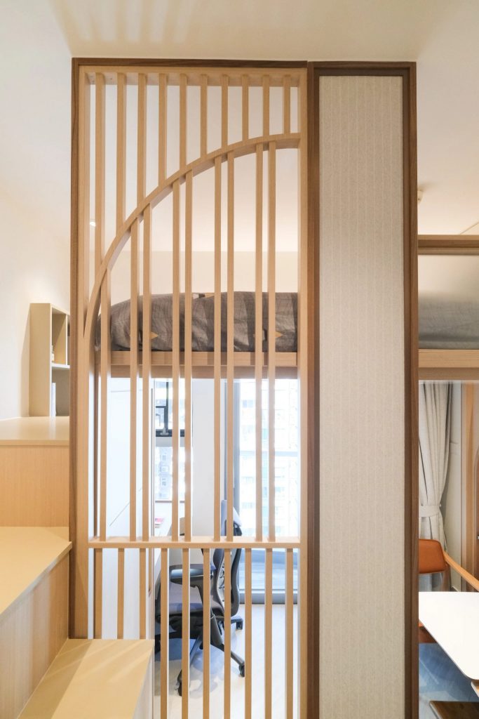 Un studio de 18m2 au design optimisé pour une jeune femme et son chat