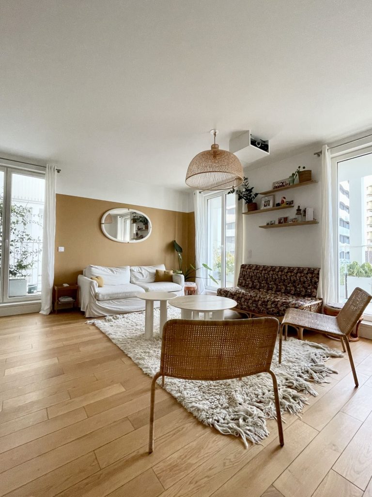 Nouvelle personnalité pour un salon et une cuisine pour un appartement ...