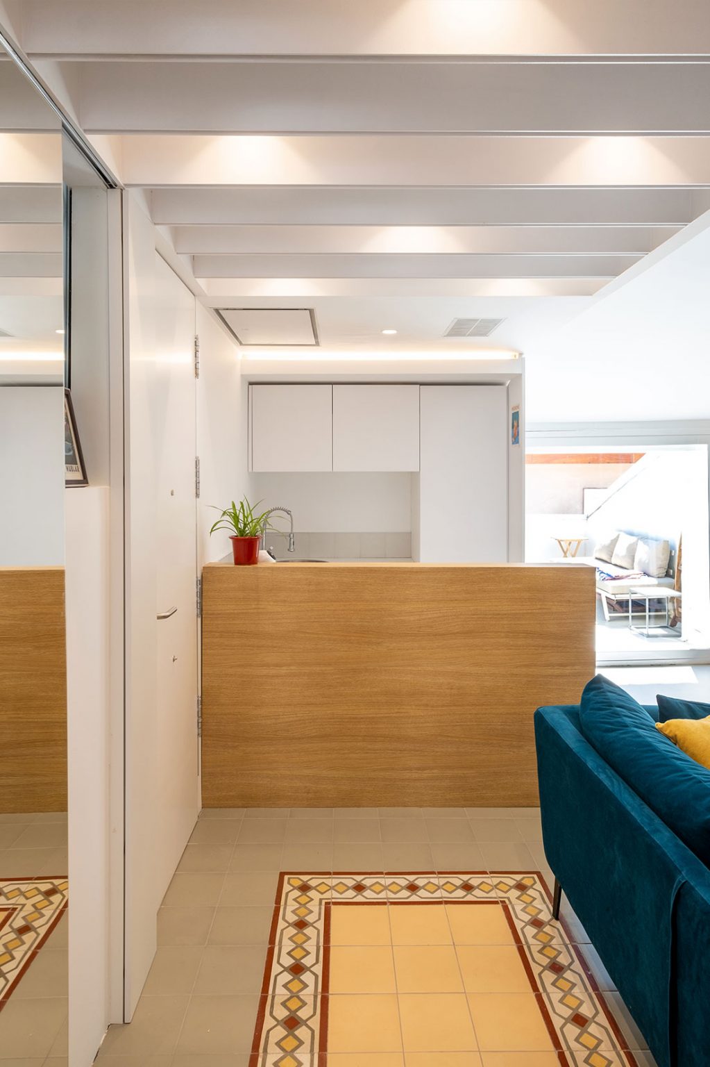 Un appartement de 56m2 modulable rénové par des architectes