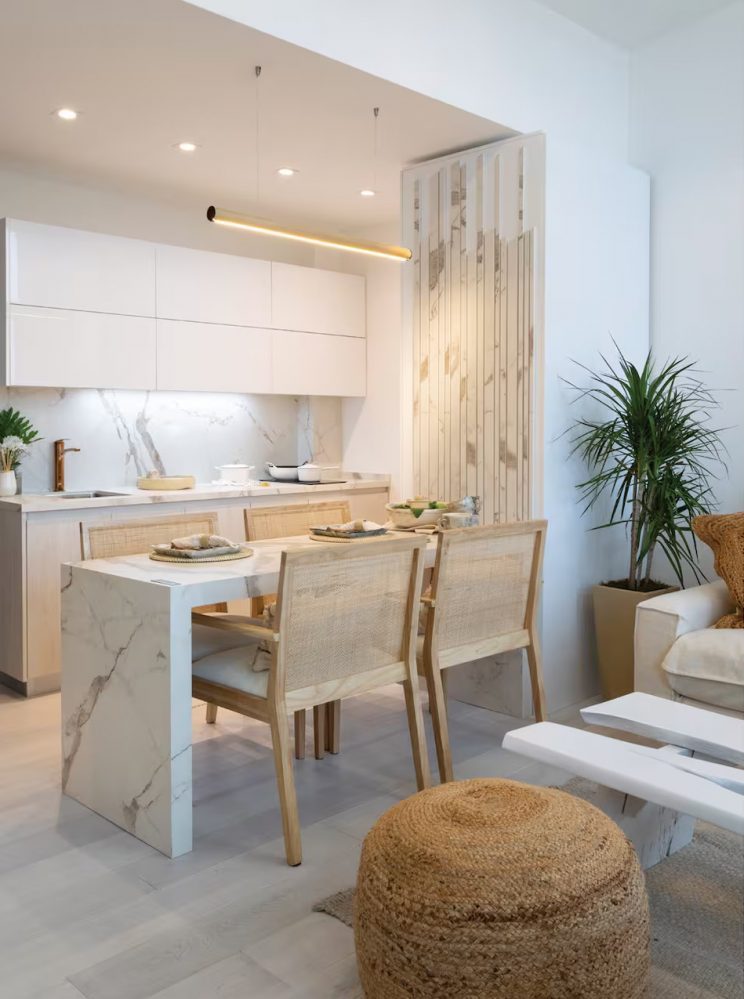 Une séparation astucieuse pour transformer un studio de 40m2 en un deux ...