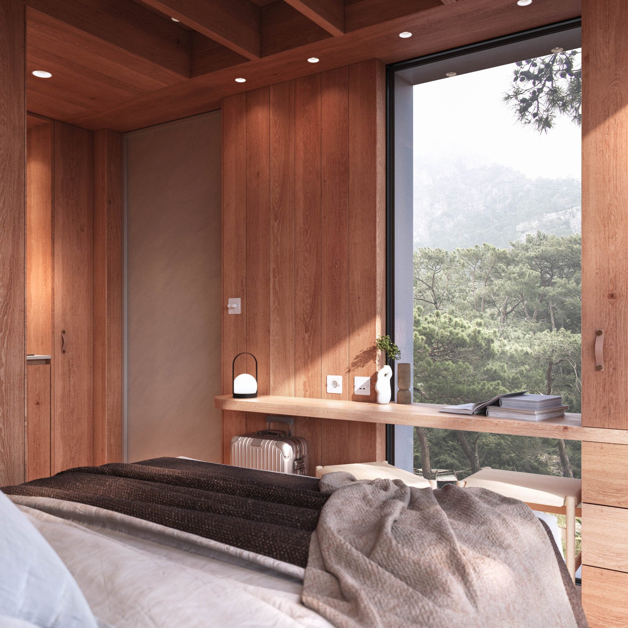 Une mini maison chaleureuse de 18m2 au design actuel (avec plan)