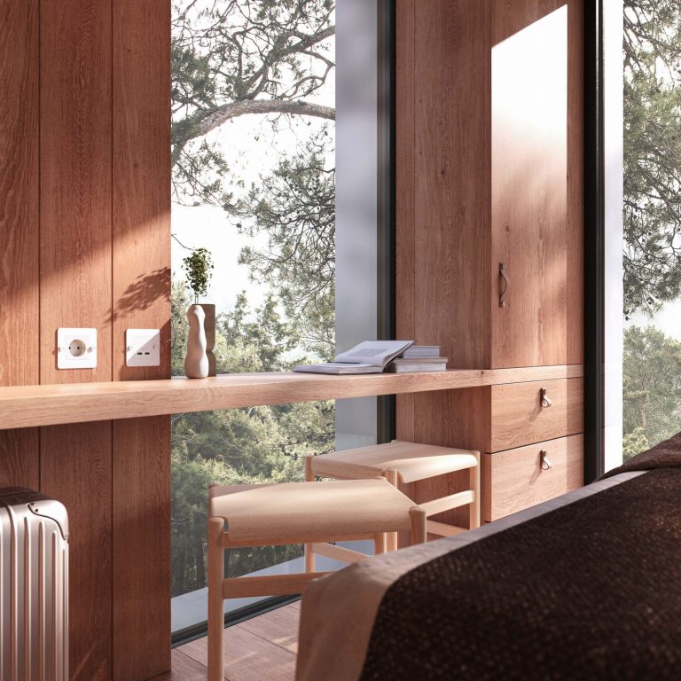 Une mini maison chaleureuse de 18m2 au design actuel (avec plan)