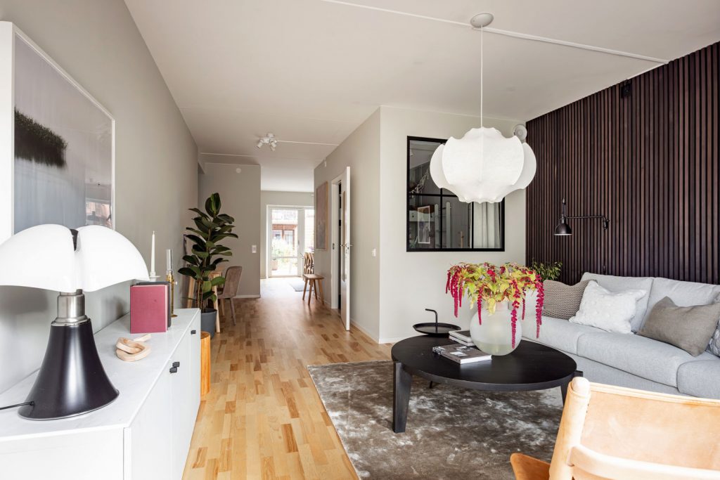 Un appartement de 80m2 à la belle décoration contemporaine