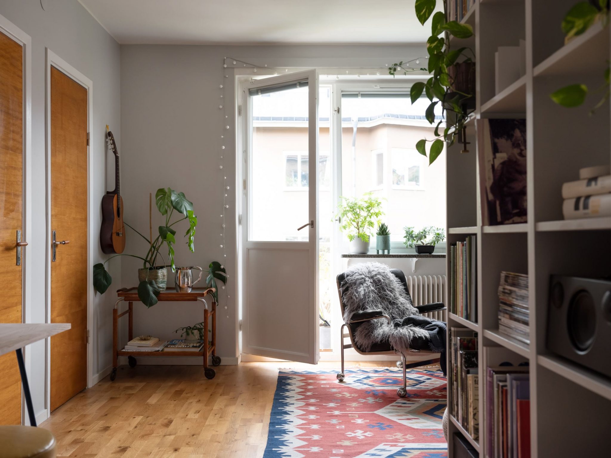 Un grand studio vintage de 41m2 au lit malin et clos