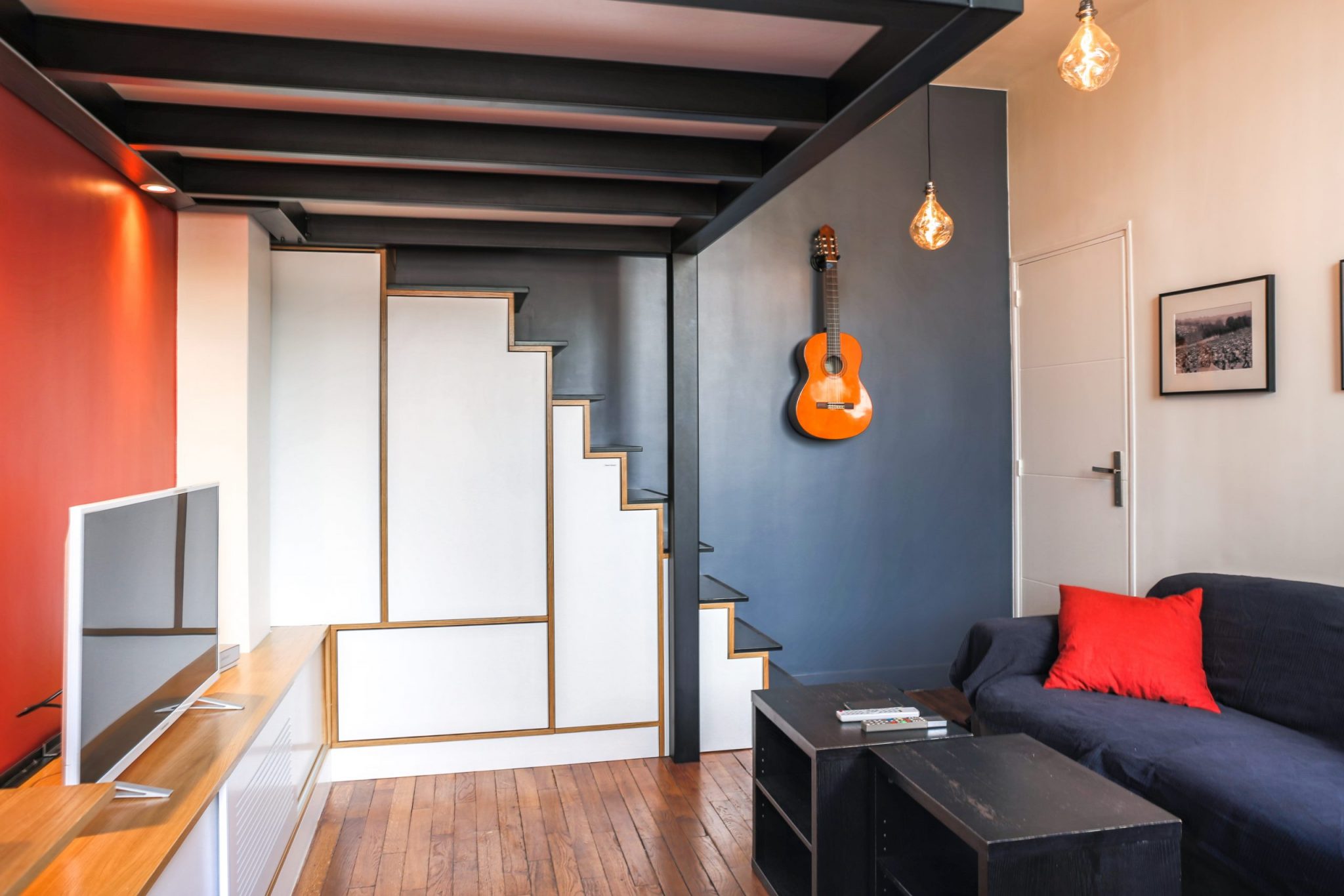 Un studio de 24m2 dans une ancienne loge près de Paris
