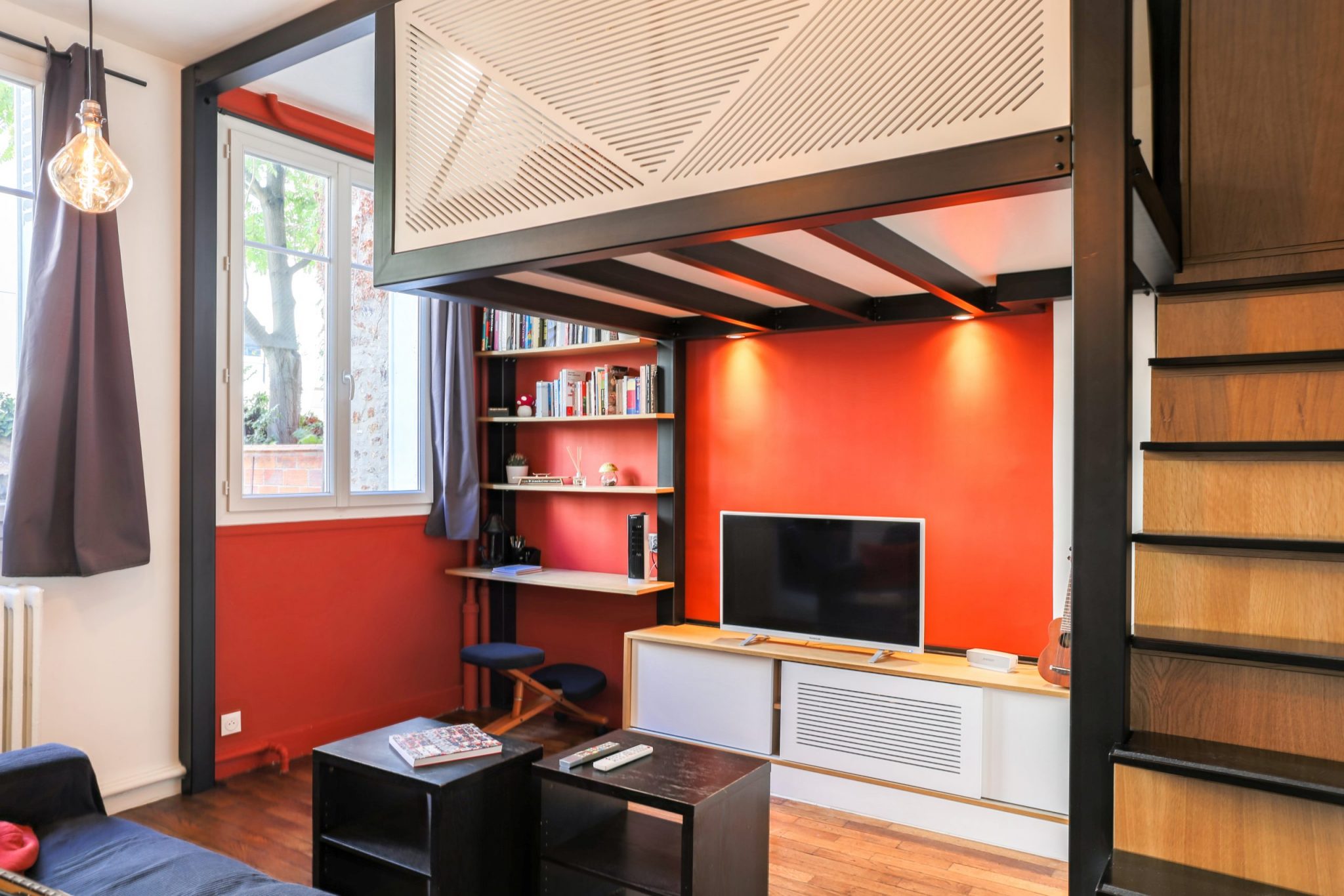 Un studio de 24m2 dans une ancienne loge près de Paris