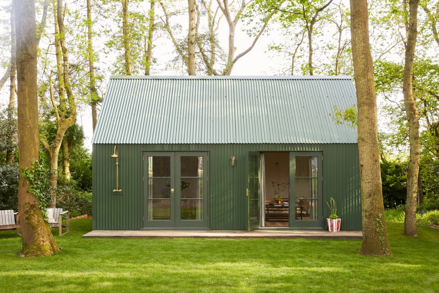 Une petite maison verte de 50m2 durable et autonome