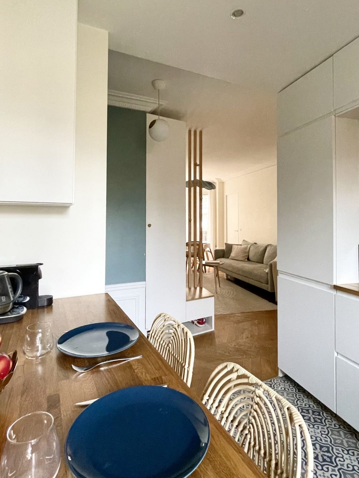 Un appartement de 70m2 rénové près de Paris pour une famille par Happy Pog