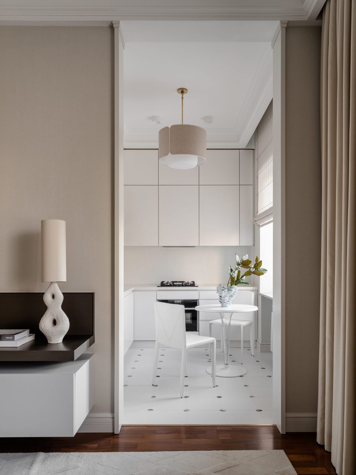 Un appartement lumineux de 75m2 à la luxueuse décoration design