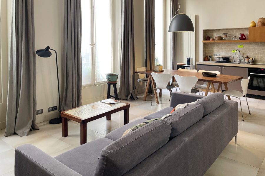 Un deux-pièces à Paris de 45m2 dans le célèbre quartier Latin