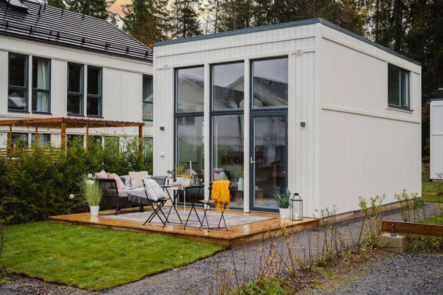 Une petite maison studio de 42m2 à la décoration moderne