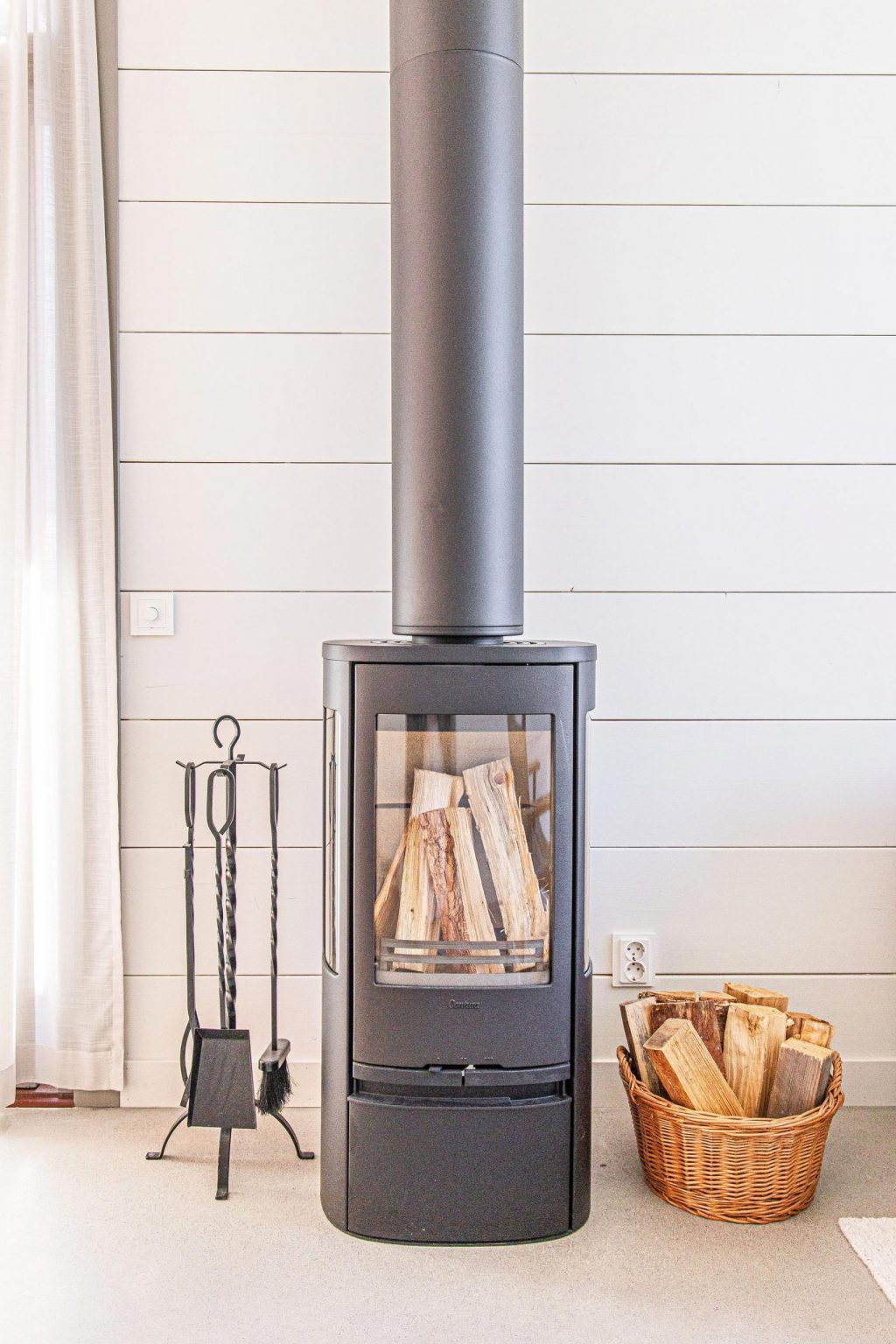 Une petite maison en bois de 46m2 près de la Baltique