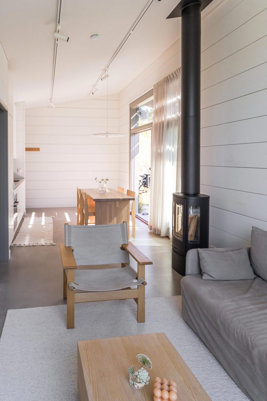 Une petite maison en bois de 46m2 près de la Baltique