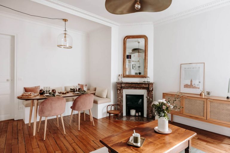 La rénovation d'un deux-pièces de 44m2 à Paris par Happy Pog