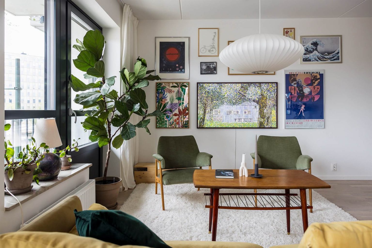 Un appartement moderne et lumineux de 93m2 avec terrasse