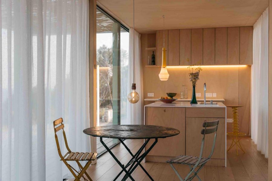 Une petite maison préfabriquée de 59m2 avec deux chambres par Tini Living®