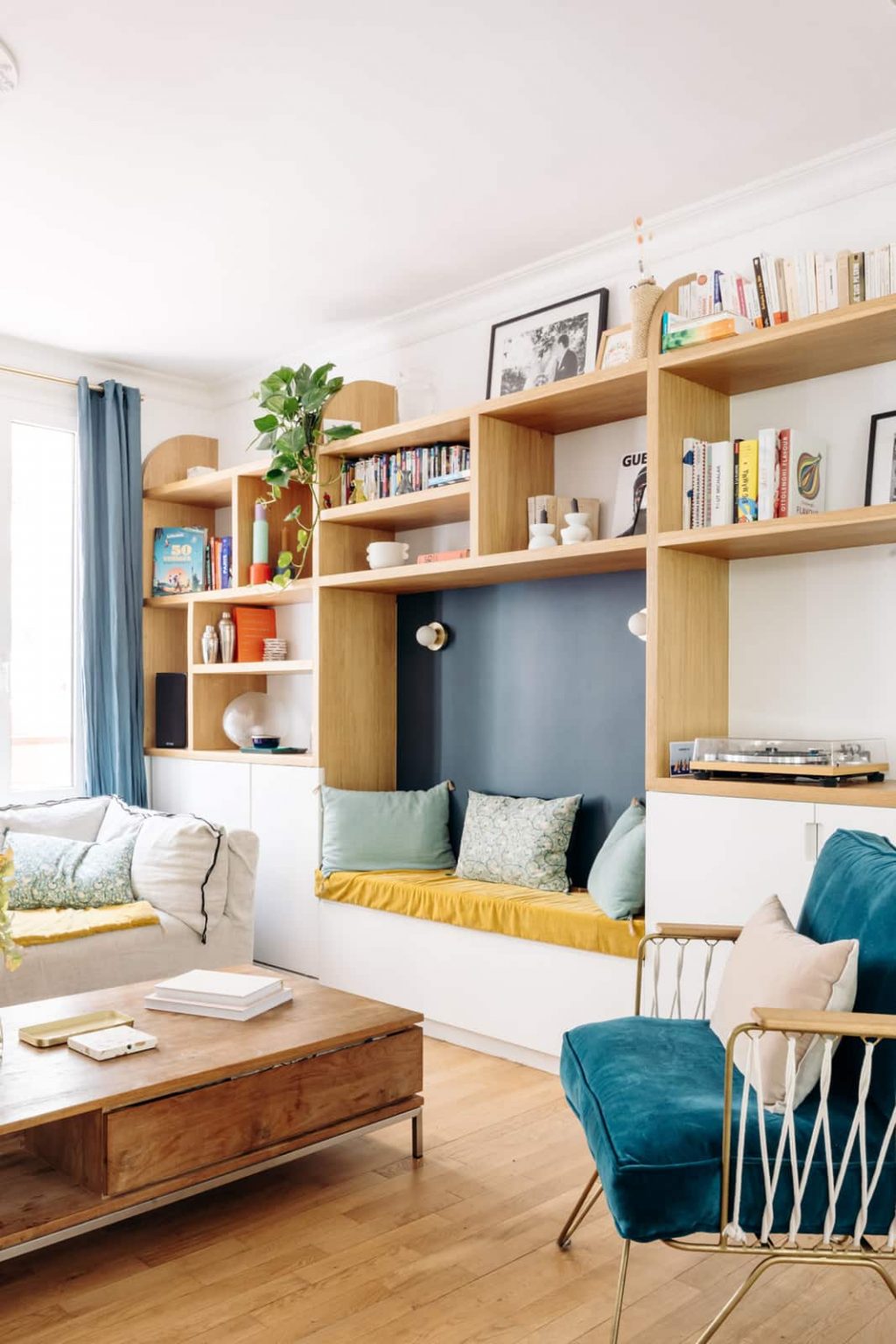 Une charmante maison de ville familiale près de Paris rénovée par Happy Pog