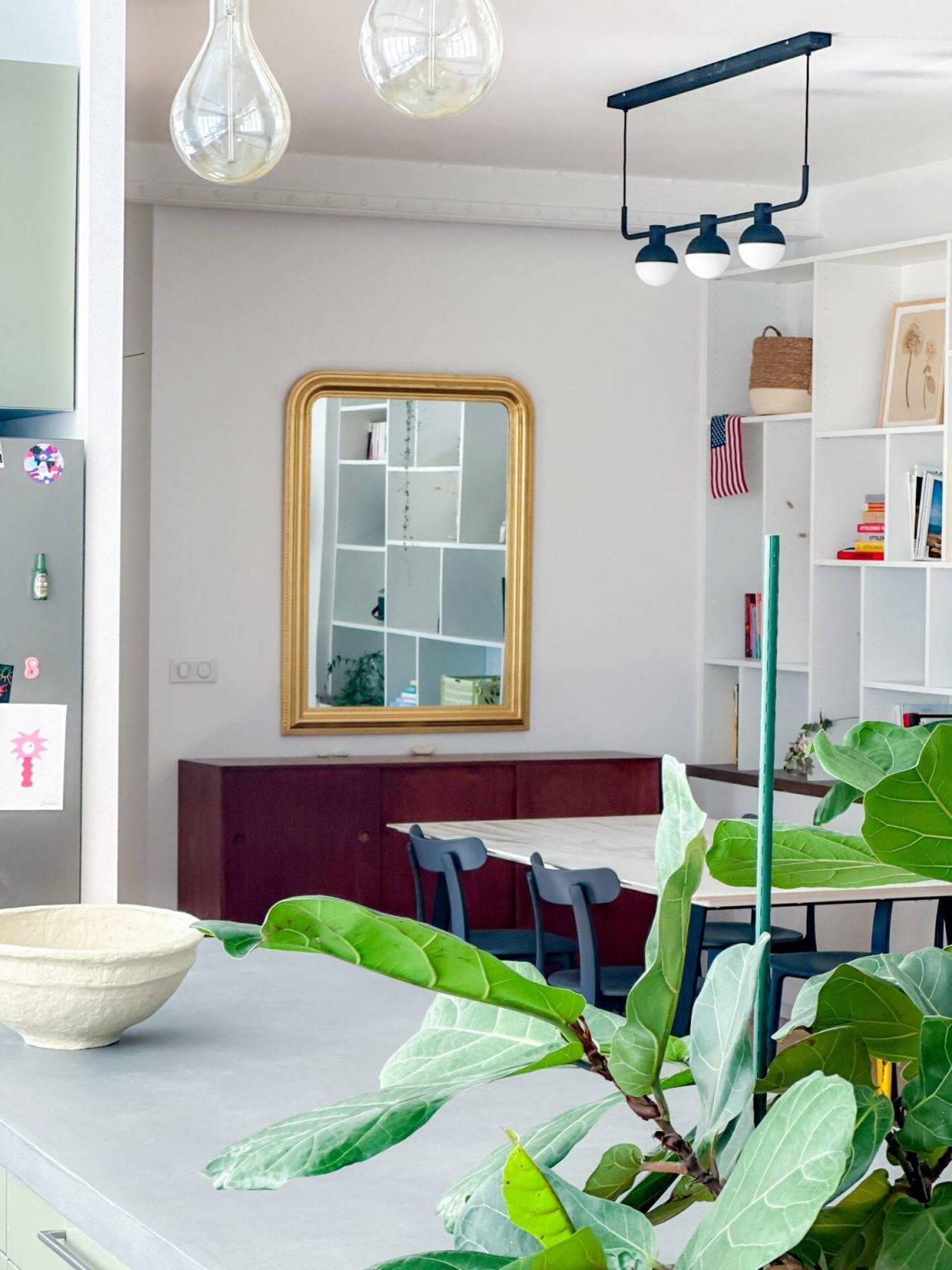 Un appartement parisien de 100m2 de style loft dans le centre de la ...