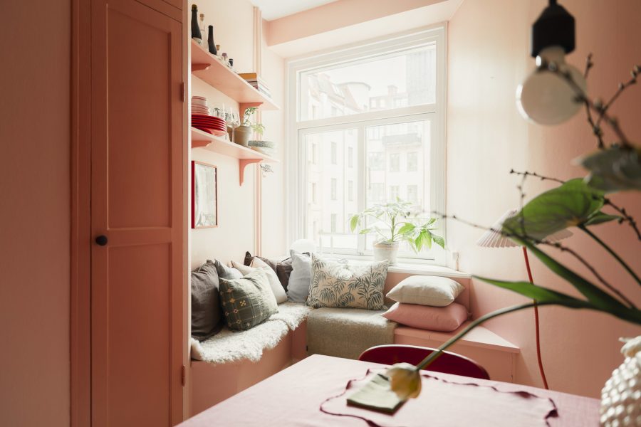 Un appartement original de 72m2 en couleurs