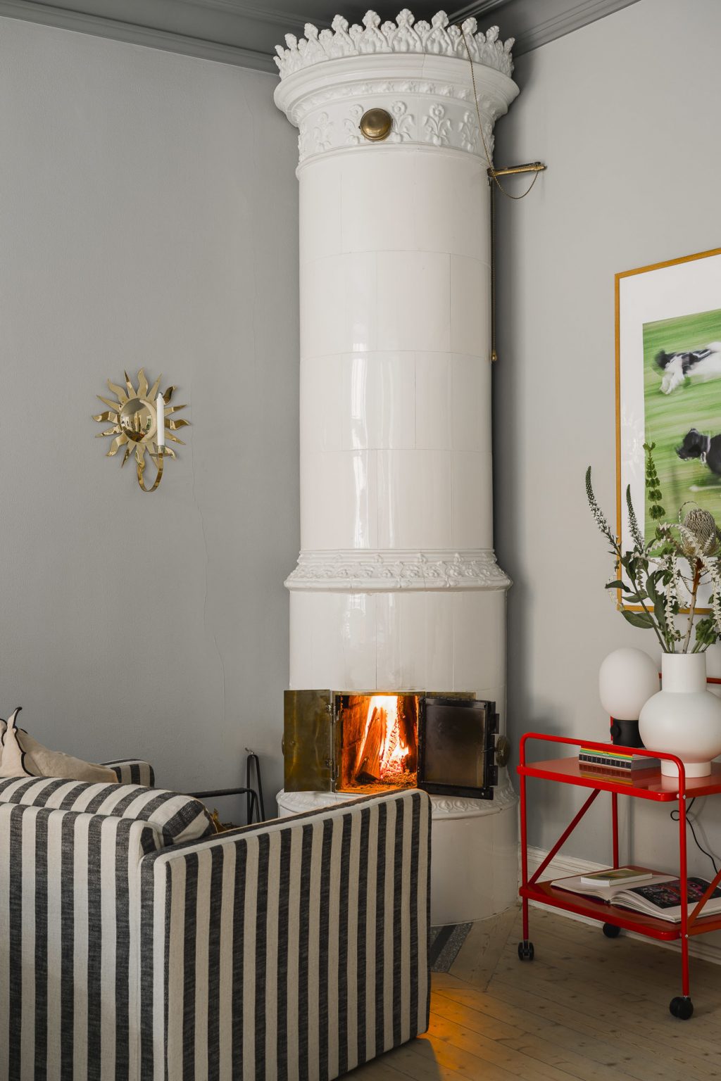 Un appartement original de 72m2 en couleurs