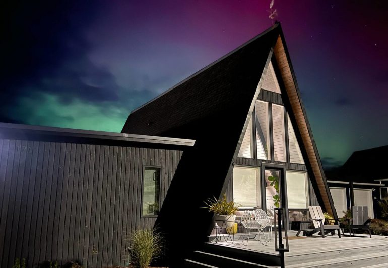 Une maison A-Frame en Normandie belle et insolite