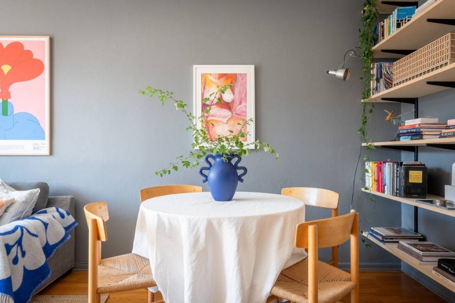Un deux-pièces de 46m2 en couleurs éclatantes