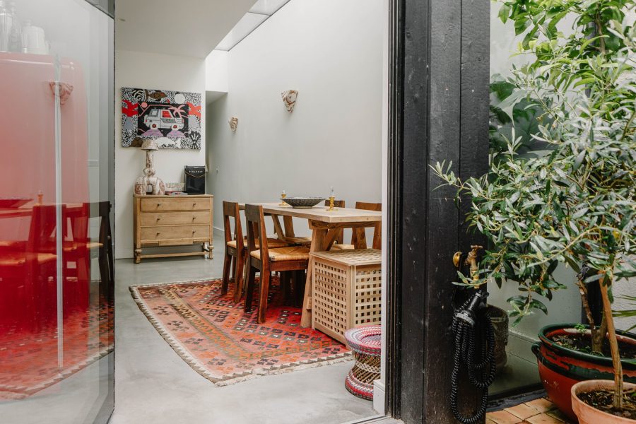 Un appartement de 46m2 avec jardin rénové à Londres