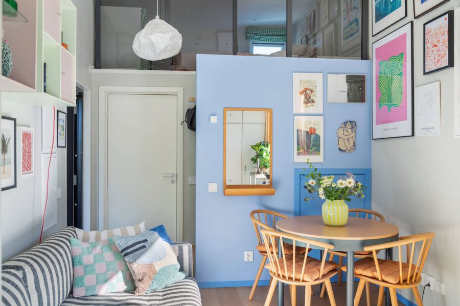 Une mini maison de 25m2 moderne et pleine de charme au bord d'un lac