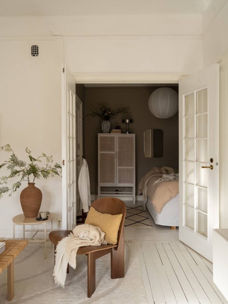 Un deux-pièces de 55m2 où le charme de l’ancien rencontre le style ...