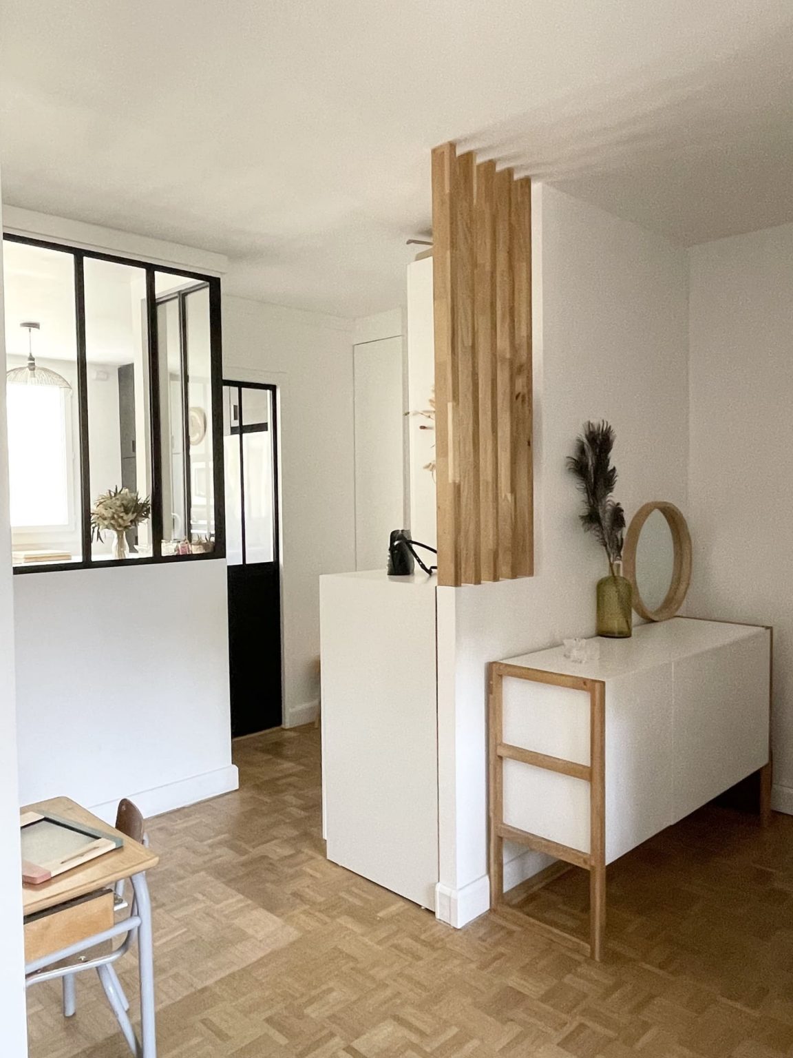 La rénovation complète d’un appartement de 85m2 à Paris par Happy Pog